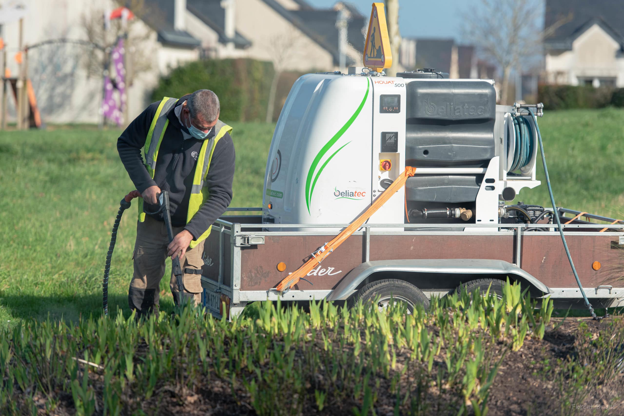 Odéa Espaces Verts : Acquisition d'une machine à eau chaude